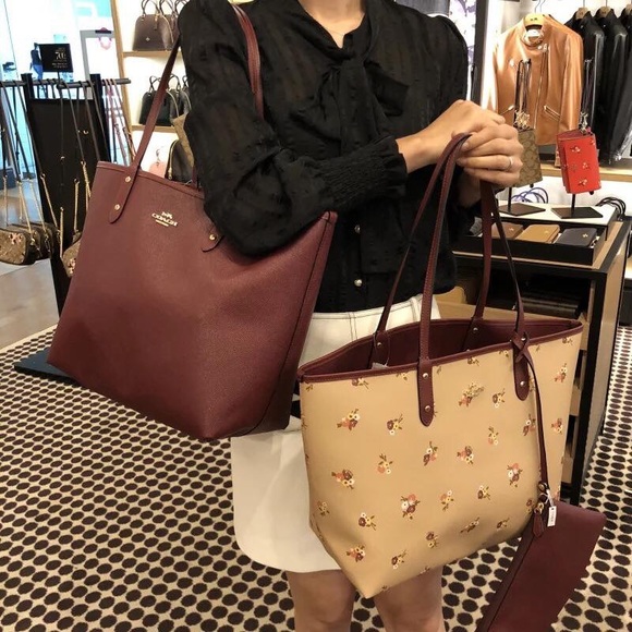 Coach | Bags | Coach Reversible City Tote Nwt | Poshmark